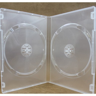 DVD Case White Transparent CD VCD Box Blank Casing Blu-Ray Disc Case ...