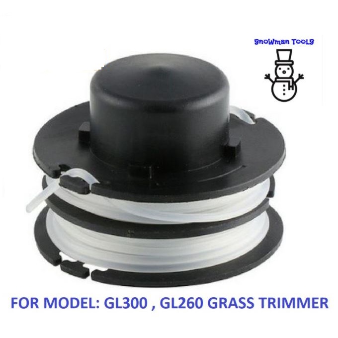 RS300 SPOOL LINE REFILL NYLON STRING GL300 GRASS TRIMMER CUTTER, 2X3M ...