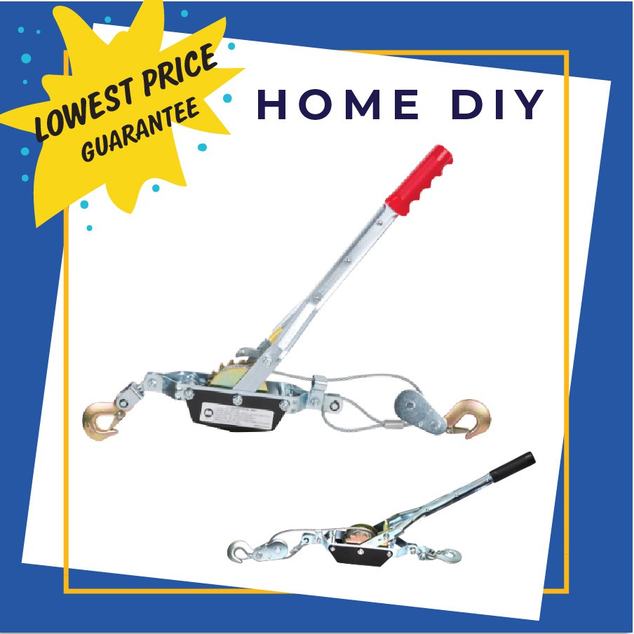 HOME DIY 2 TON WIRE PULLER-MONKEY JACK *LOCAL SELLER* | Shopee Malaysia