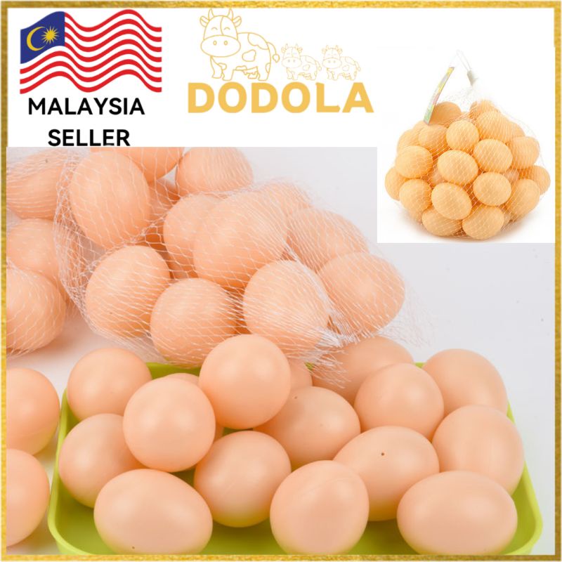DODOLA 5pcs/10pcs Toys Fake Egg Mini Plastic Simulation Egg For Kid ...