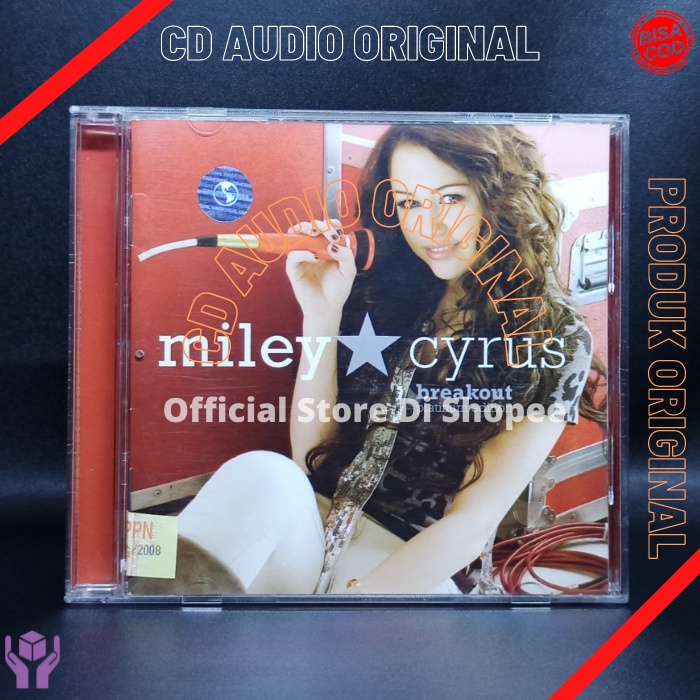 Cd MILEY CYRUS - BREAKOUT PLATINUM EDITION CD ORIGINAL SEGEL | Shopee ...