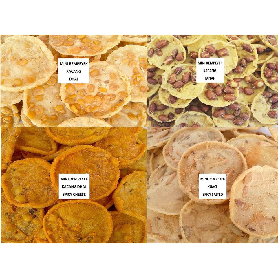 🔥 MINI REMPEYEK SEDAP BANTING (500,400,375 GRAM) 🔥 FREEGIFT, SHOPING 5 ...