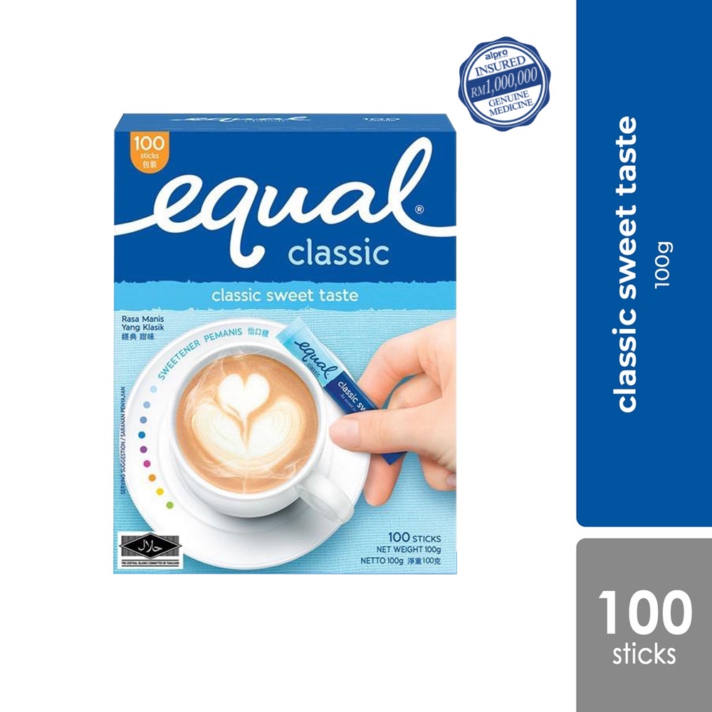 Equal Classic Stick 100s | Shopee Malaysia