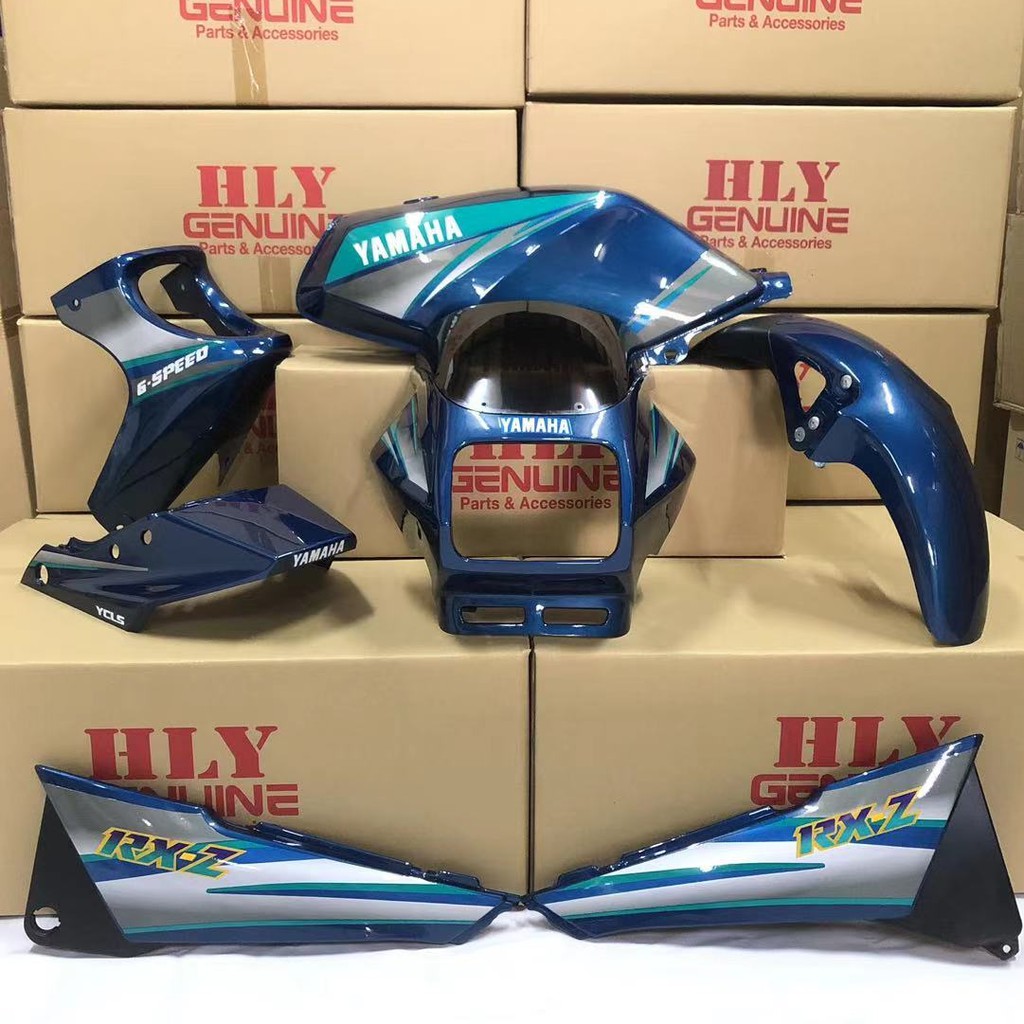 RXZ BODY COVER SET COVERSET Y761 CILI MERAH RED VRC CHILI /Y762 HIJAU ...