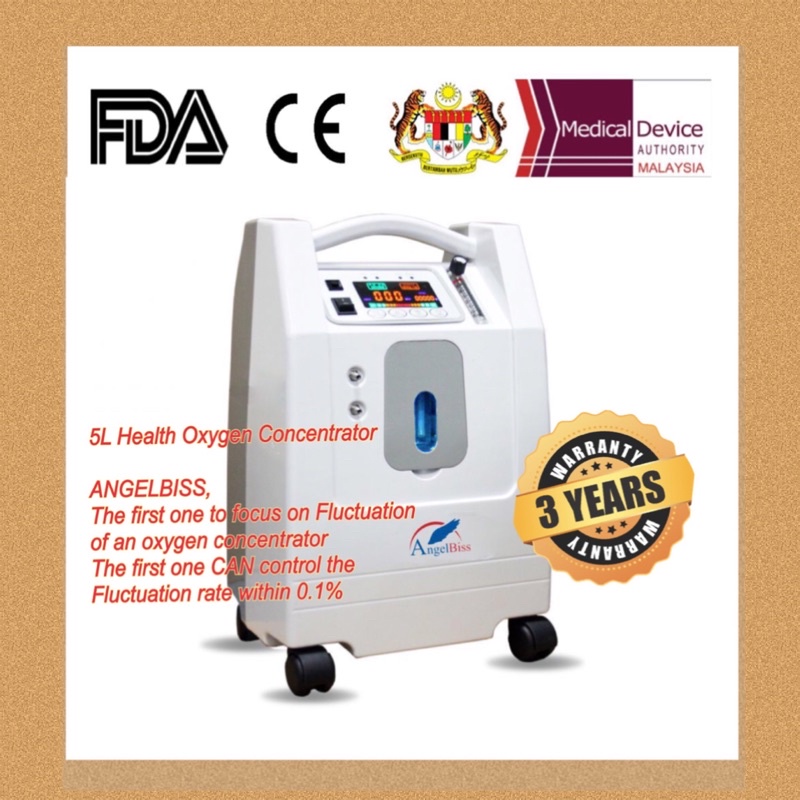 💥Ready Stock💥(MDA Approved) Angelbiss Health Oxygen Concentrator 成人 ...