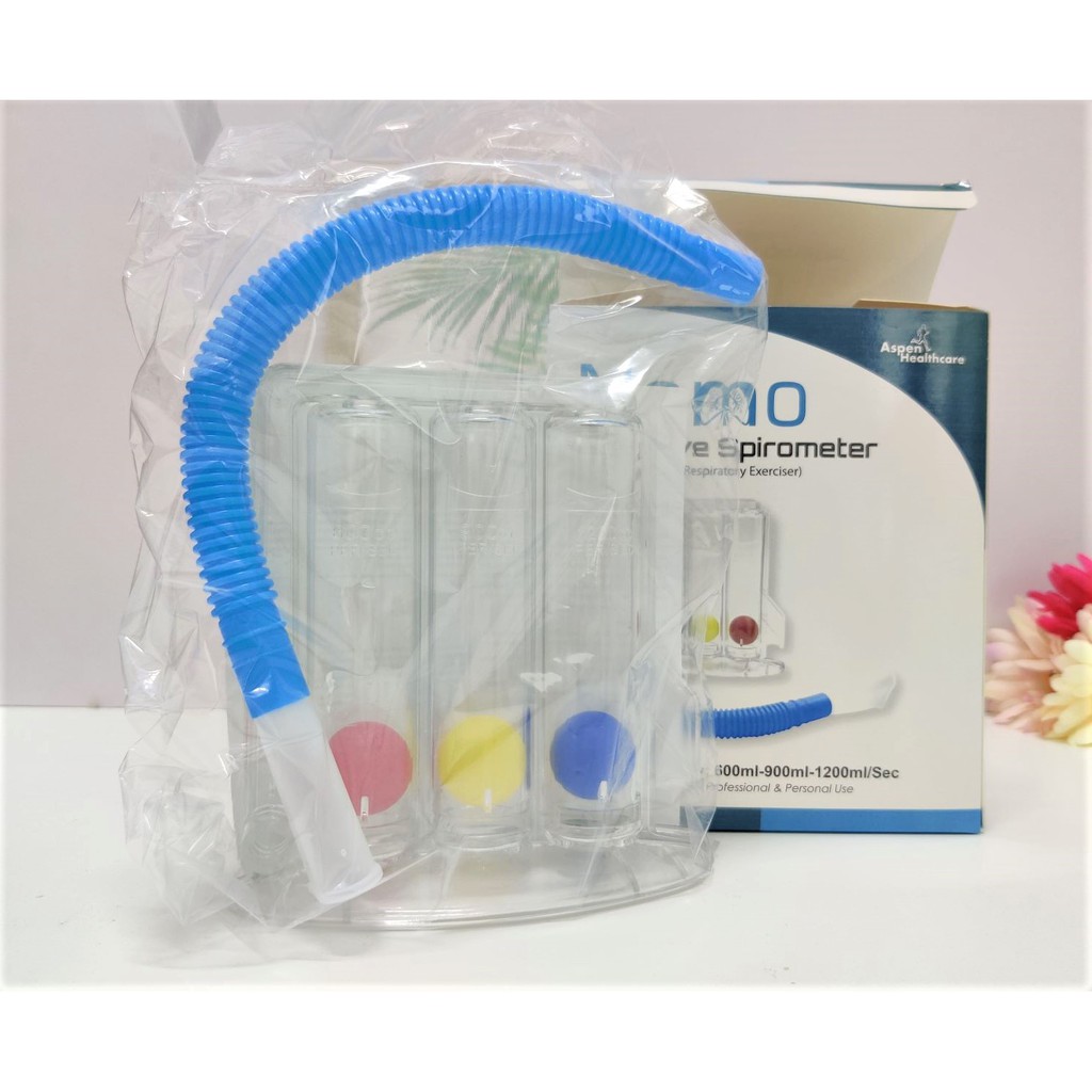 INCENTIVE SPIROMETER (3 BALL RESPIRATORY EXERCISER) | Shopee Malaysia