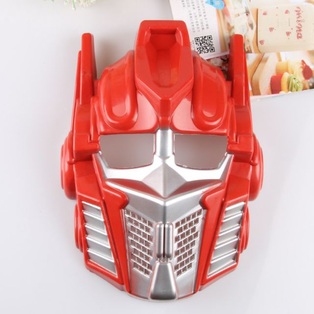 Toy Mask Topeng Transformers Red | Shopee Malaysia