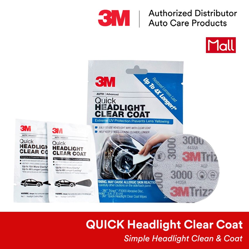 Quick Headlight Clear Coat PN39173 [7100140431] | Shopee Malaysia