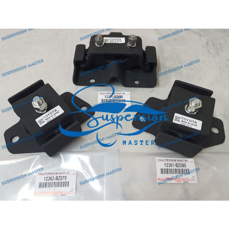 3 IN 1 SET - ENGINE MOUNTING KIT - TOYOTA RUSH F700 1.5L CC 2007-2016 ...