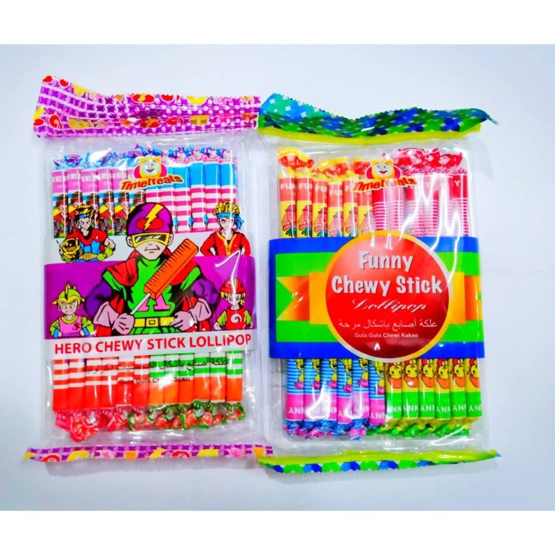 Hero / Funny Chewy Stick 24 pcs | Shopee Malaysia