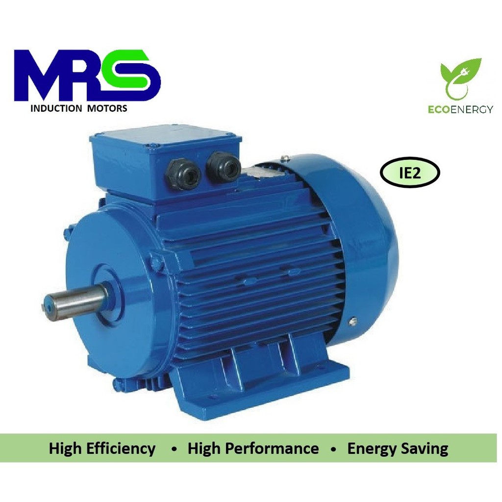 MRS Three-Phase IE2 112M-4 Induction Motor 4kW (5.5HP)/1450rpm/3Phase ...