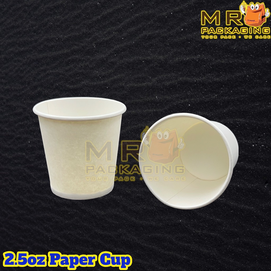 2.5oz White Paper Cup ( 100pcs± ) Paper Sampling Cup Sample Cup Paper ...