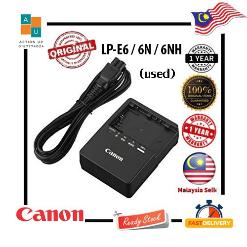 Canon LC-E6E LC-E6/6N/6NH Charger for LP-E6 EOS 5D Mark II III IV 60Da 70D 80D 90D | Shopee Malaysia