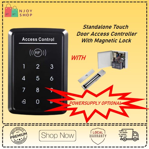 Standalone Touch Door Access Controller with Magnetic Lock/Pengawal ...