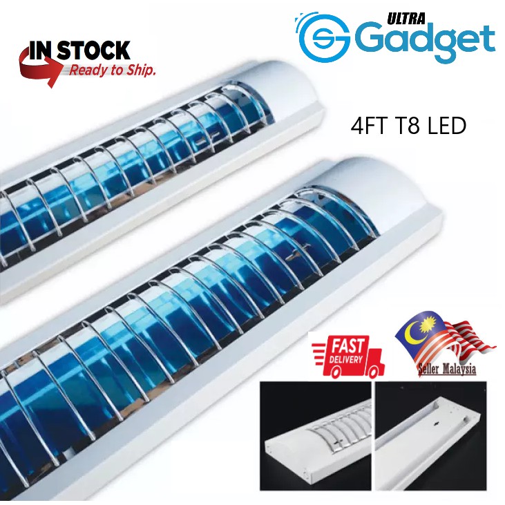 T8 Casing T8 Fitting T8 Batten Louver Mirror / Office T8 Fitting for ...