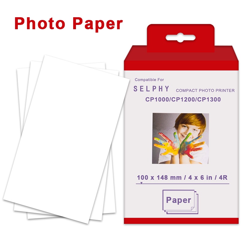 Photo Paper Compatible Canon Selphy CP1300 CP1200 CP1000 CP910 CP900 ...