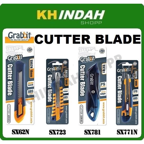 📢🔥MURAH!!OFFER!🔥🎉 - GRABBIT CUTTER KNIFE / PISAU PEMOTONG / STATIONERY ...