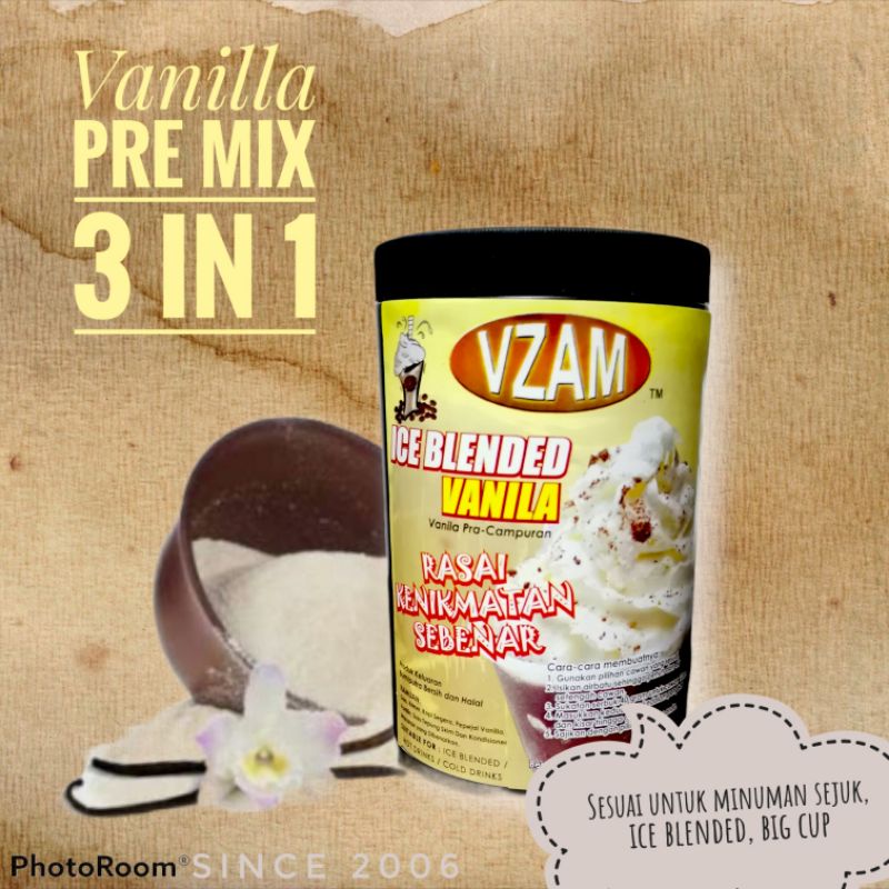 Vanilla premix homemade 500gm | Shopee Malaysia