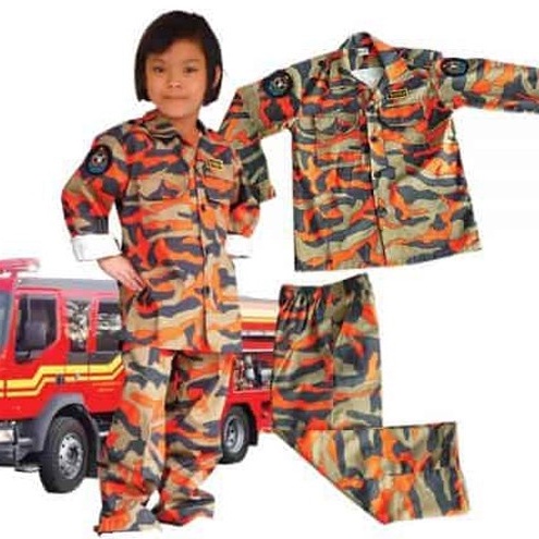 【🔥READY STOCK🔥】BOMBA FIREMAN - KIDS PLAY SET KIDS COSTUME AMBITION ...