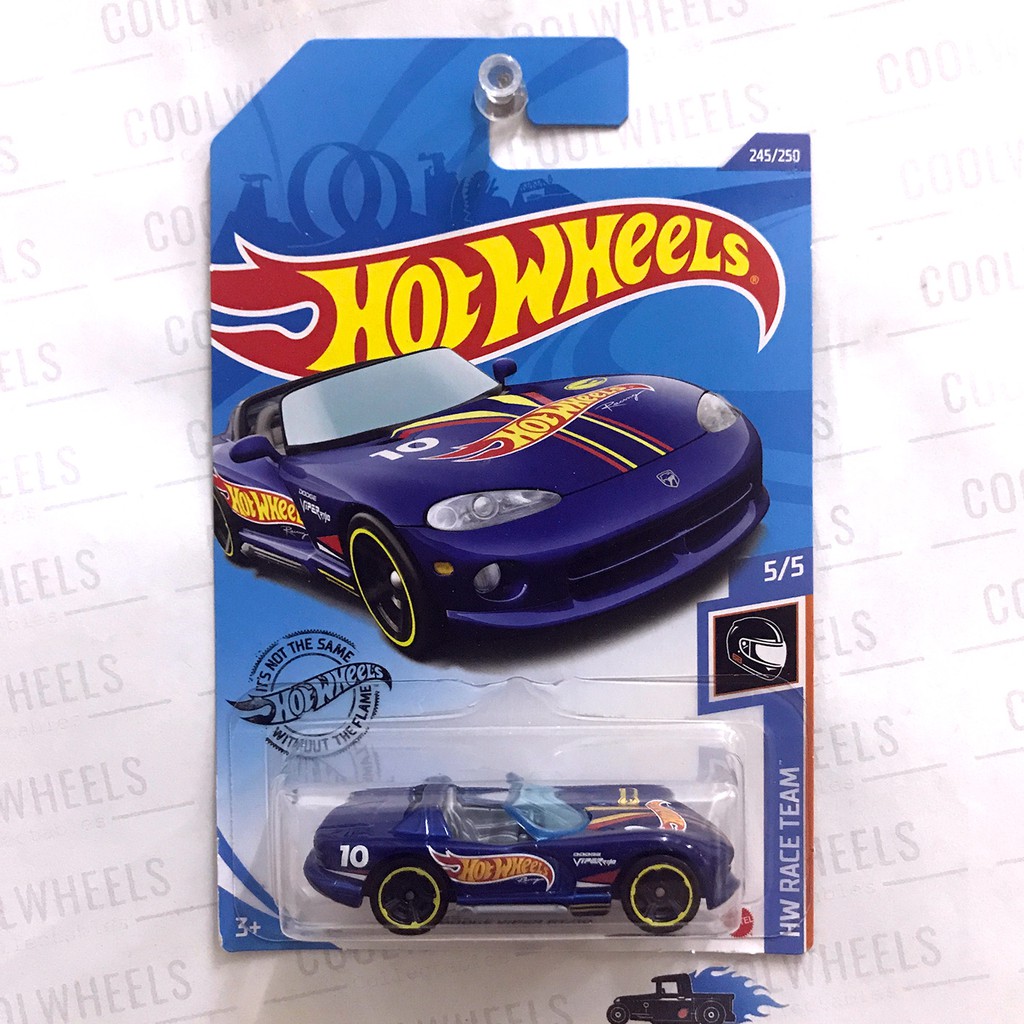 Hot Wheels 2020 Regular Treasure Hunts Dodge Viper RT/10 - Race Team ...