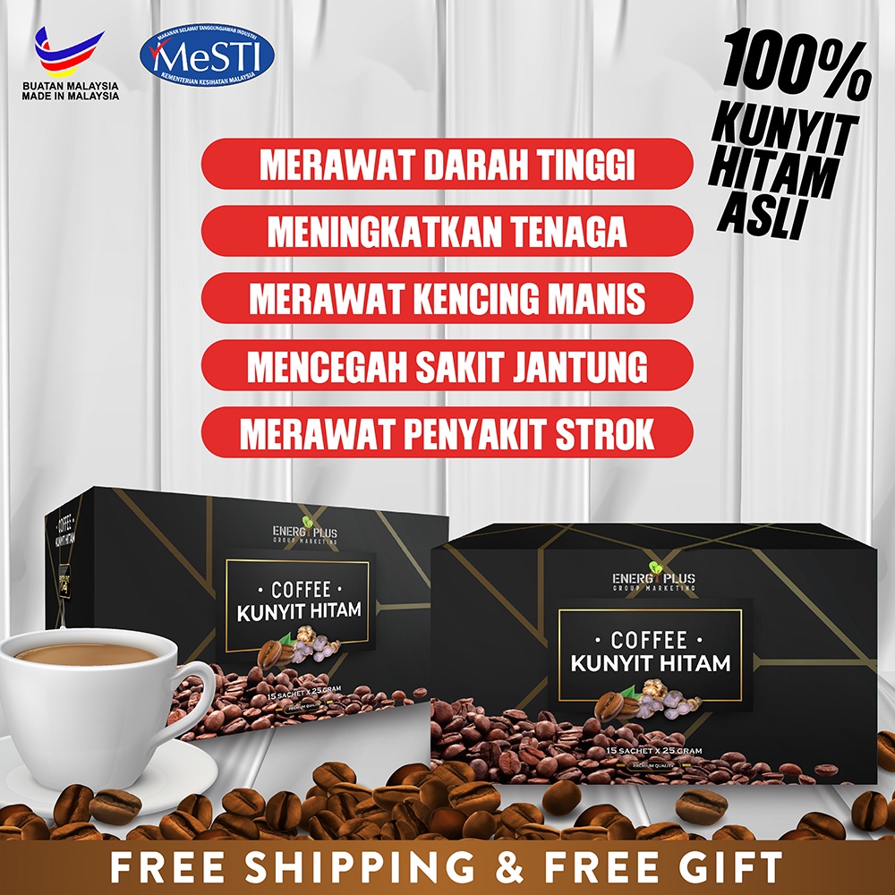Kunyit Hitam, Black Ginger Coffee, Ubat Strok, Ubat Gout Berkesan ...