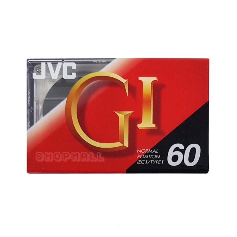 JVC GI 60 Cassette Tape IEC I/Type I GI-60 Normal Audio Record Blank Cassette New | Shopee Malaysia