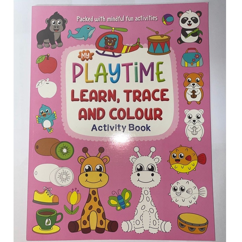 [PRASEKOLAH] My Playtime Activity Book (Ready Stock) | Shopee Malaysia