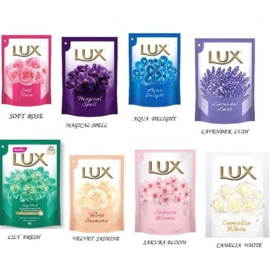 Lux Twin Refill Pack 2 x 600ml - Multiple Scent to choose from (Latest ...