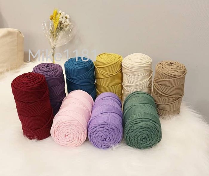 PP Spring 4MM Yarn benang Kait Yarn (300 gram) 4mm Premium Chunky rope ...