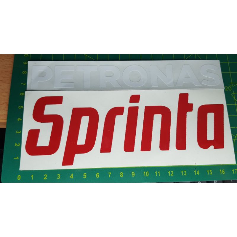 sticker motor petronas sprinta | Shopee Malaysia