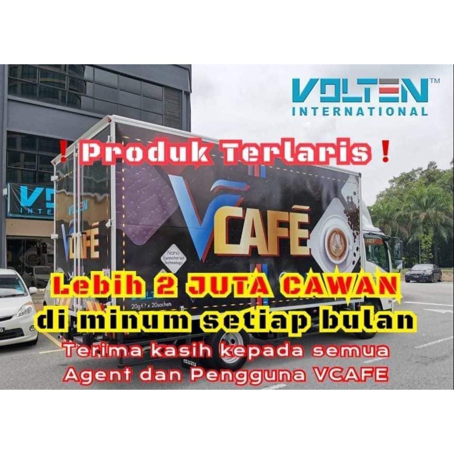⚡⚡🔥 READY STOCK 🔥⚡⚡ Volten Vcafe Brazilian Arabica Coffee / Vcafe Kopi ...