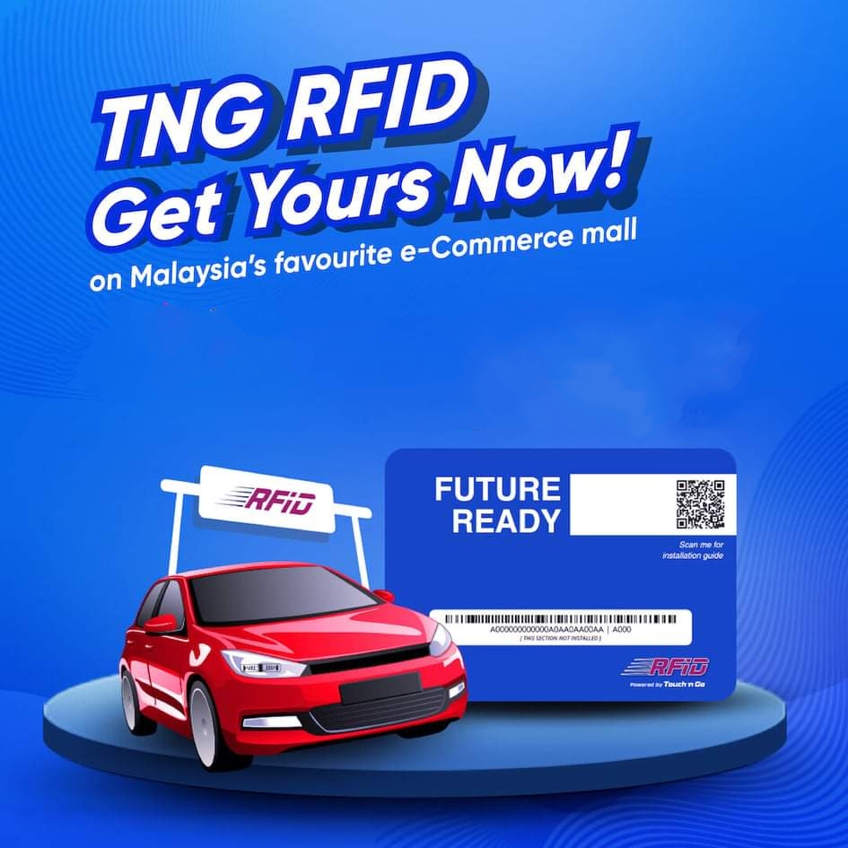 RFID Tag Sticker Toll Tng RFID Touch and Go | Shopee Malaysia