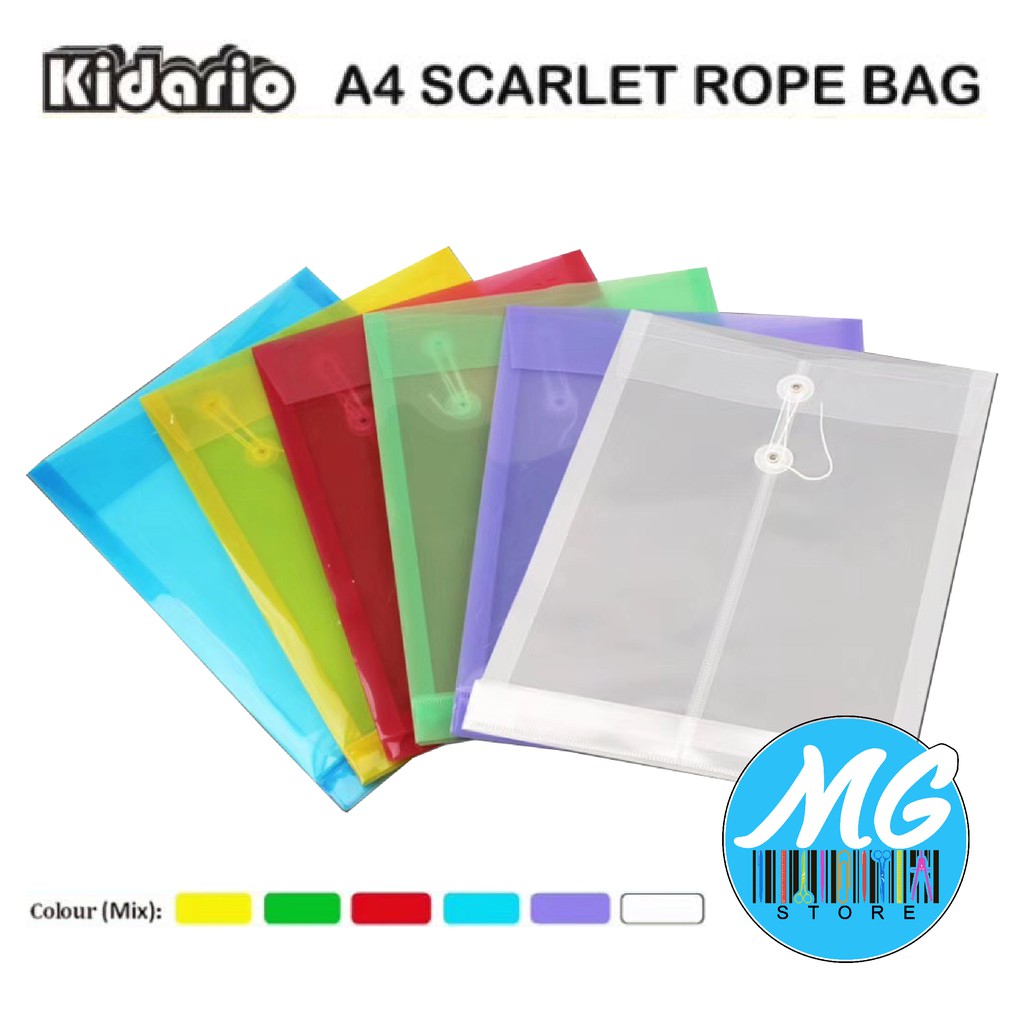 118a A4 String Envelope File Vertical Shopee Malaysia