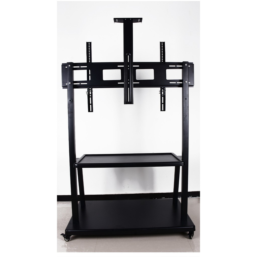 Extreme Heavy Duty Mobile TV Carts Floor TV Stand Mount Movable TV ...