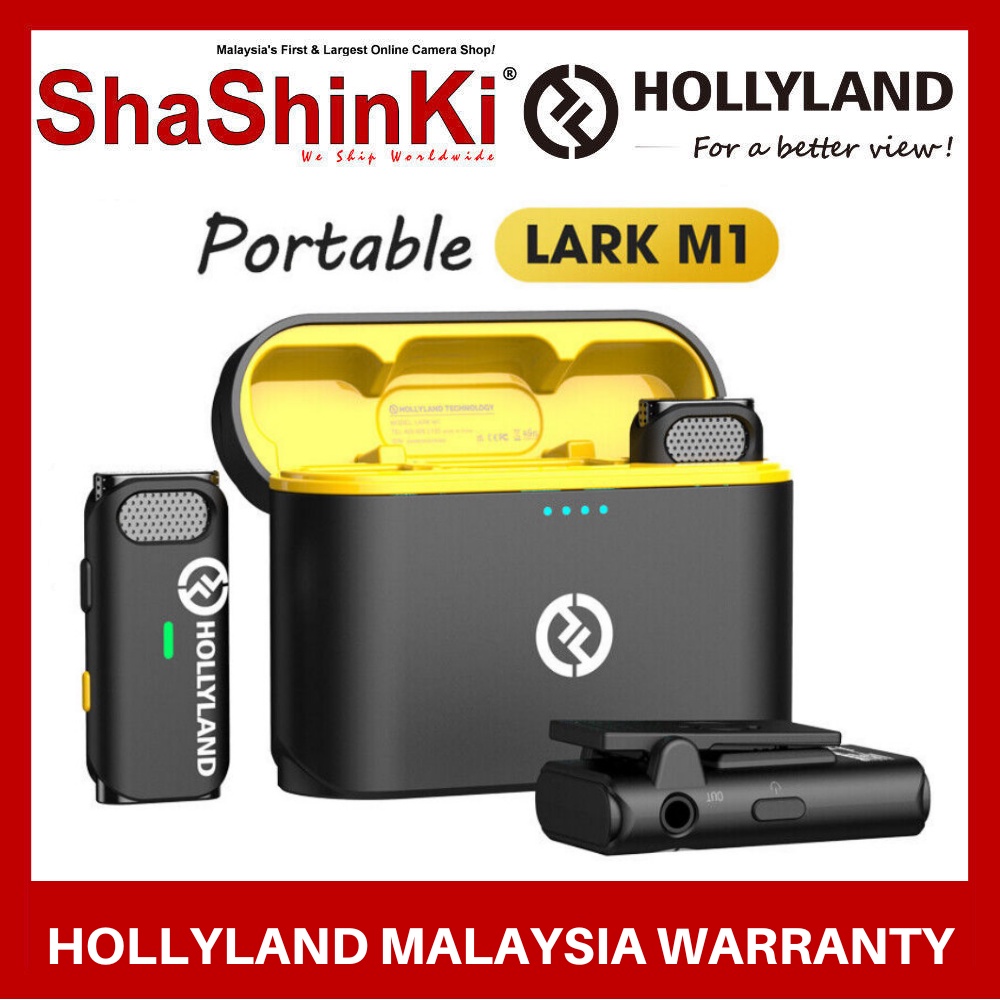 🔥READY STOCK🔥 Hollyland Lark M1 Duo Kit (2 TX + 1 RX) 200m Wireless ...