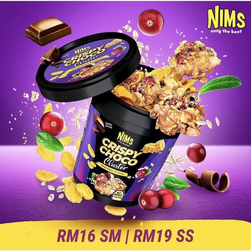 Nims Crispy Choco Cluster | Shopee Malaysia