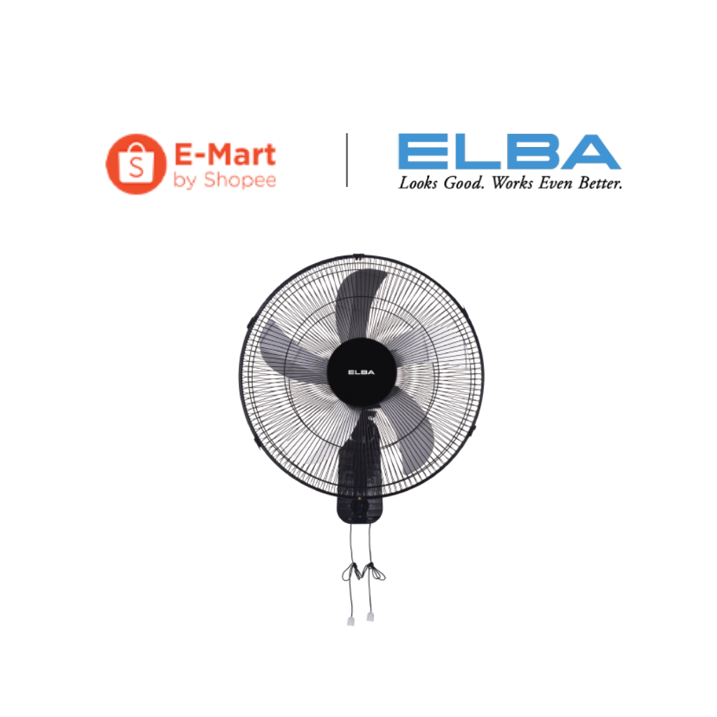 ELBA High Velocity Wall Fane EIWF-N1845(BK) | Shopee Malaysia