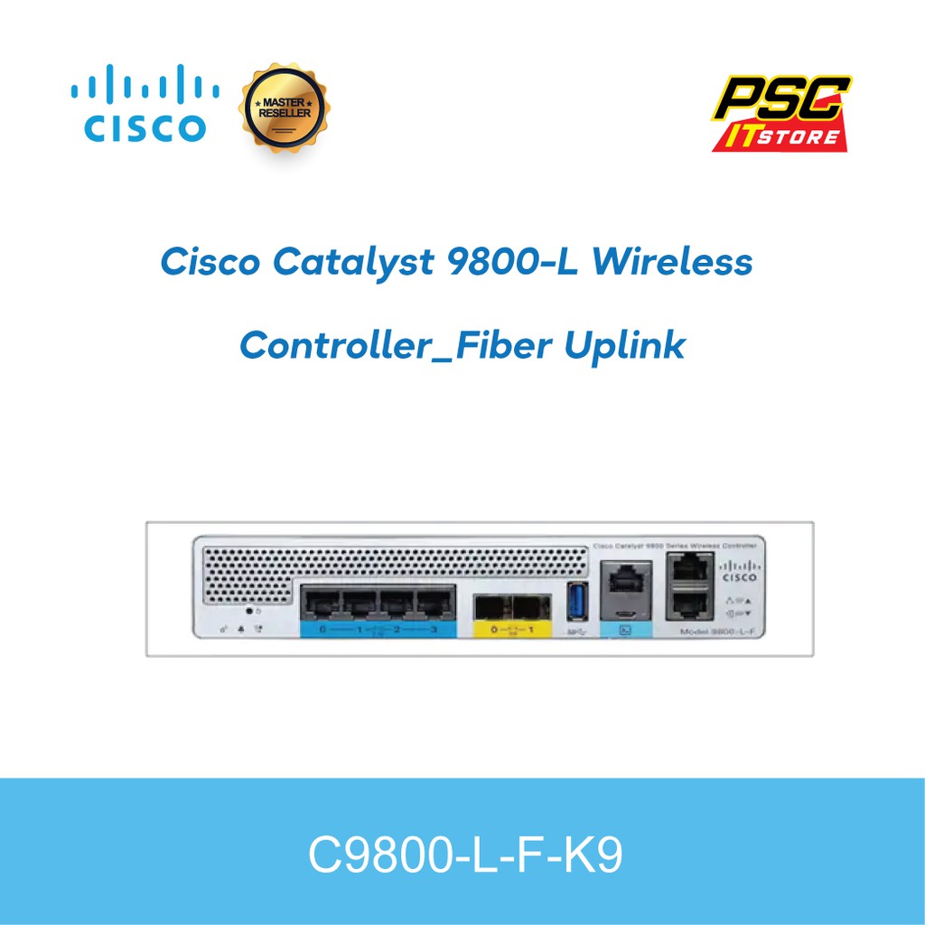 Cisco C9800-L-F-K9 | Cisco Catalyst 9800-L Wireless Controller_Fiber ...