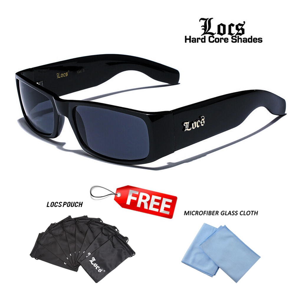 Cholo GANGSTER LOCS BLACK 9006 GLASSES | Shopee Malaysia