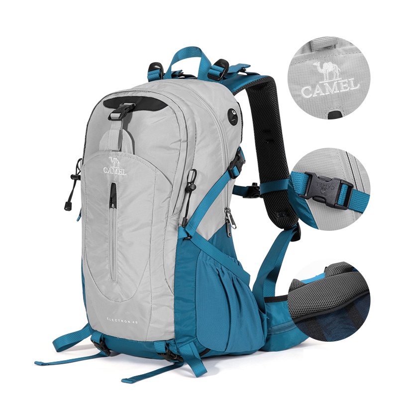 CAMEL backpack has a lot of storage capacity, suitable for traveling ...