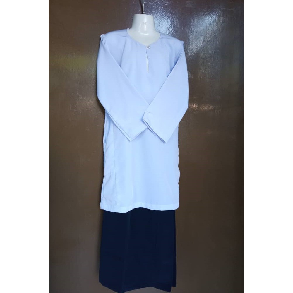 Kain Susun Biru tua Sekolah Rendah Falcon School Uniform Primary Kain ...