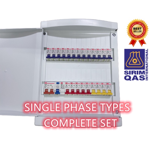 【Full Set Consumer Box 30Way】 1 Row Ums Maxguard Electric Kotak Suis ...