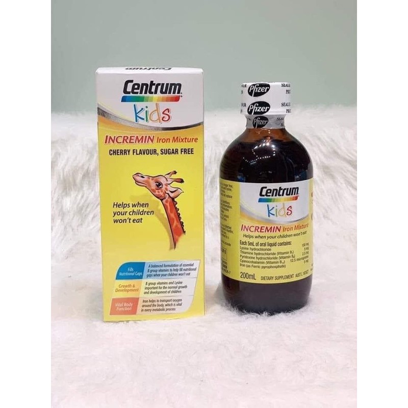 Centrum Kids syrup helps children eat well (Australia) | Shopee Malaysia