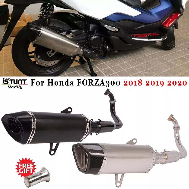 Motorcycle For Honda FORZA 300 forza300 Exhaust Escape Full System ...