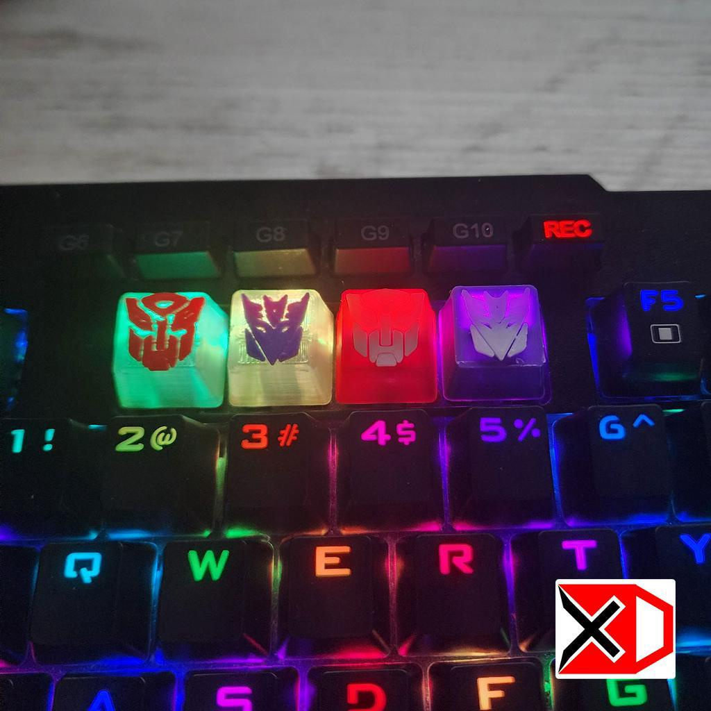 Transformers Artisan Keycaps for mechanical keyboard - Autobots ...