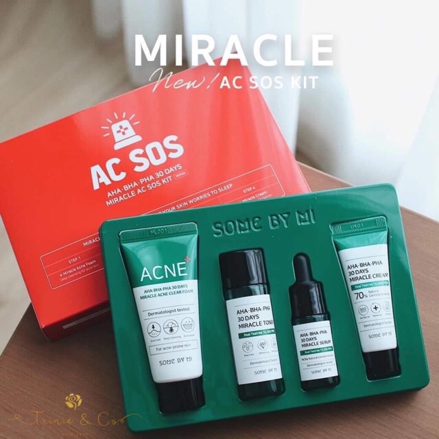SOME BY MI AHA/BHA/PHA 30 Days Miracle AC SOS KIT | Shopee Malaysia