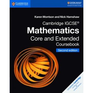 Book Mathematics Coursebook Core and Extended Second Edition with Cambridge Online Mathematics ...