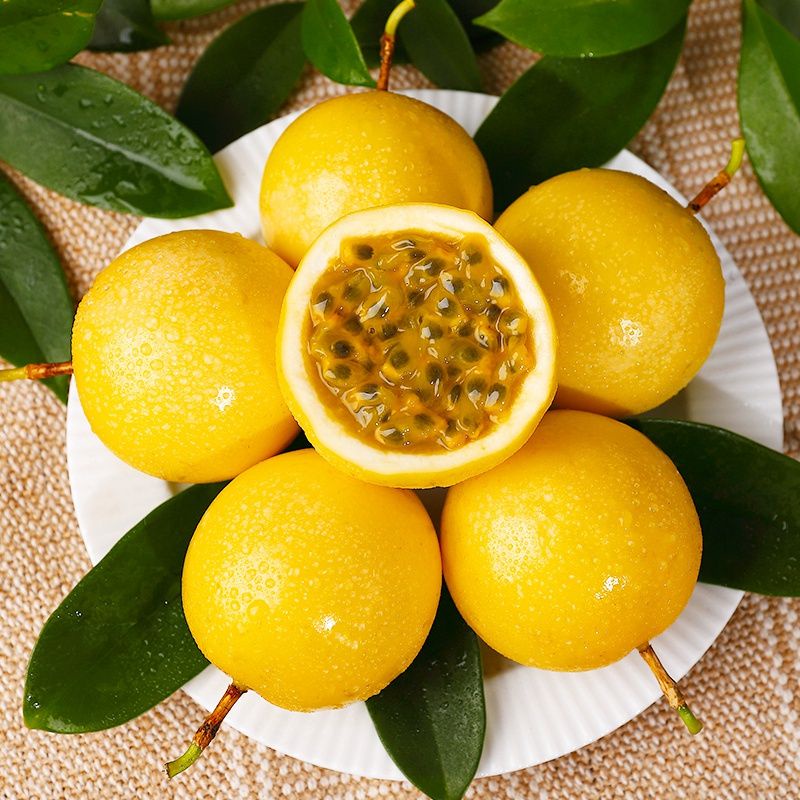 20pcs Panama Rose Gold Passion Fruit Seeds 20粒巴拿马玫瑰香黄金百香果种子 | Shopee ...