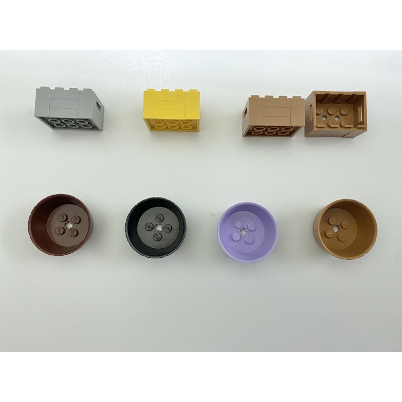 Lego Container Treasure Chest Barrel - ORIGINAL Lego Accessories Parts ...