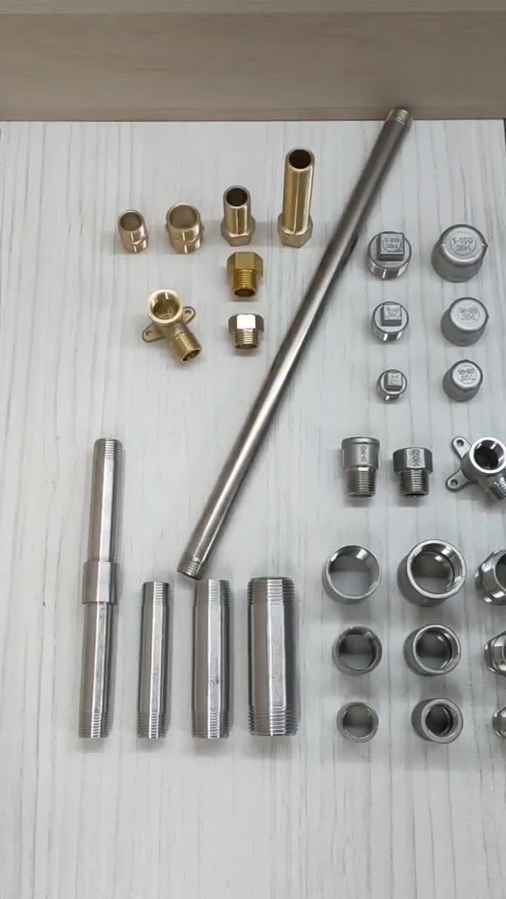 Stainless Steel 304 DN15 1/2''inch inci Elbow Socket Nipple Tee Union ...